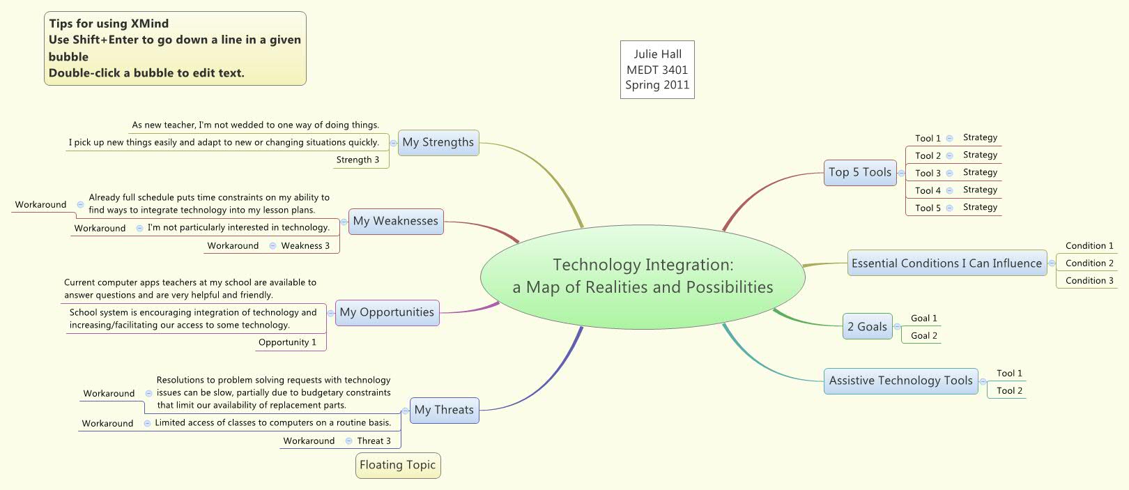 Technology Integration: a Map of Realities and Possibilities - XMind ...