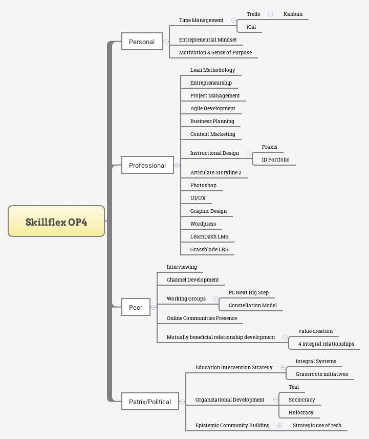 Skillflex OP4 - XMind - Mind Mapping Software