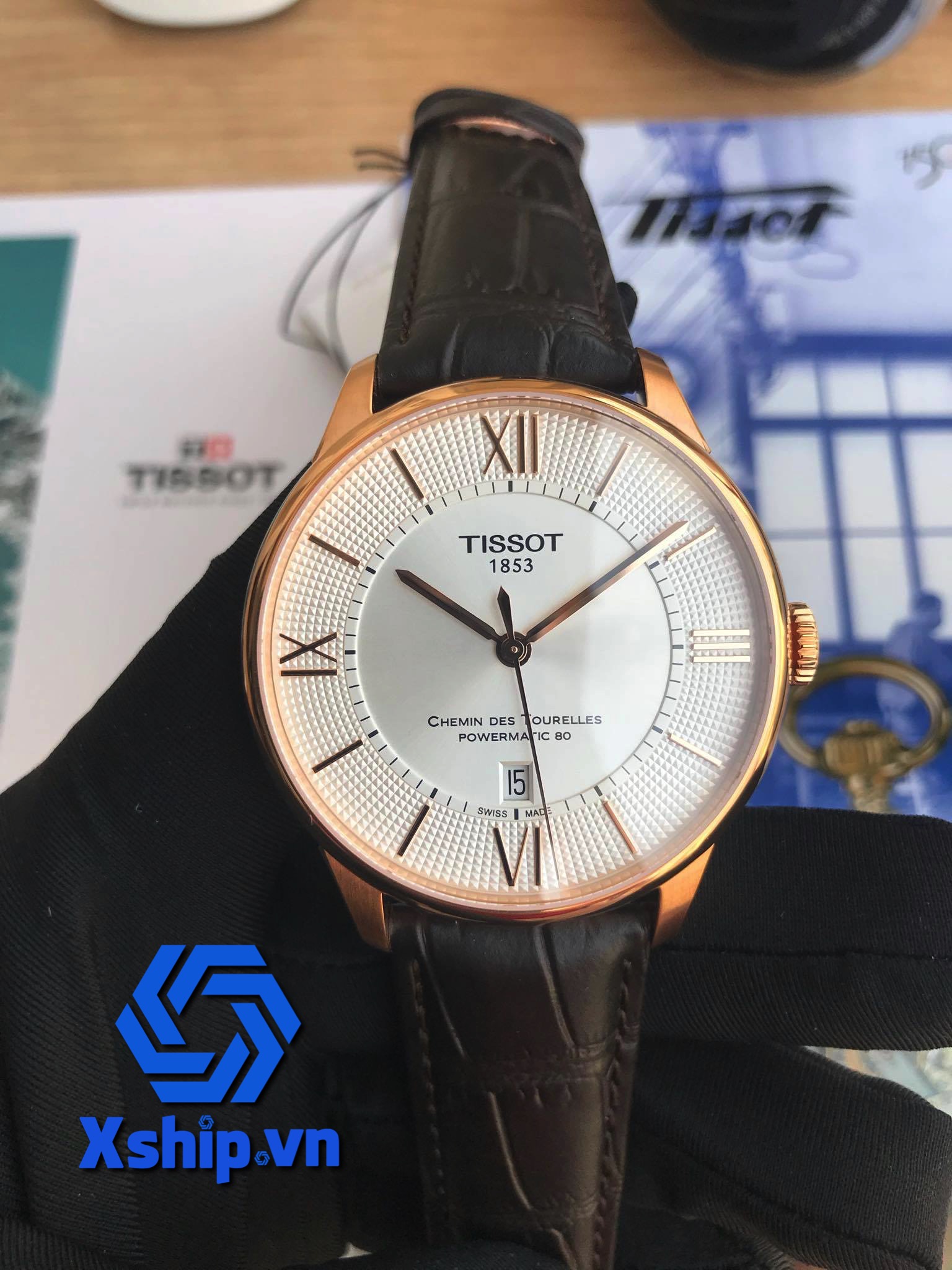 Tissot Chemin Des Tourelles Powermatic 80 T099.407.36.038.00 ...