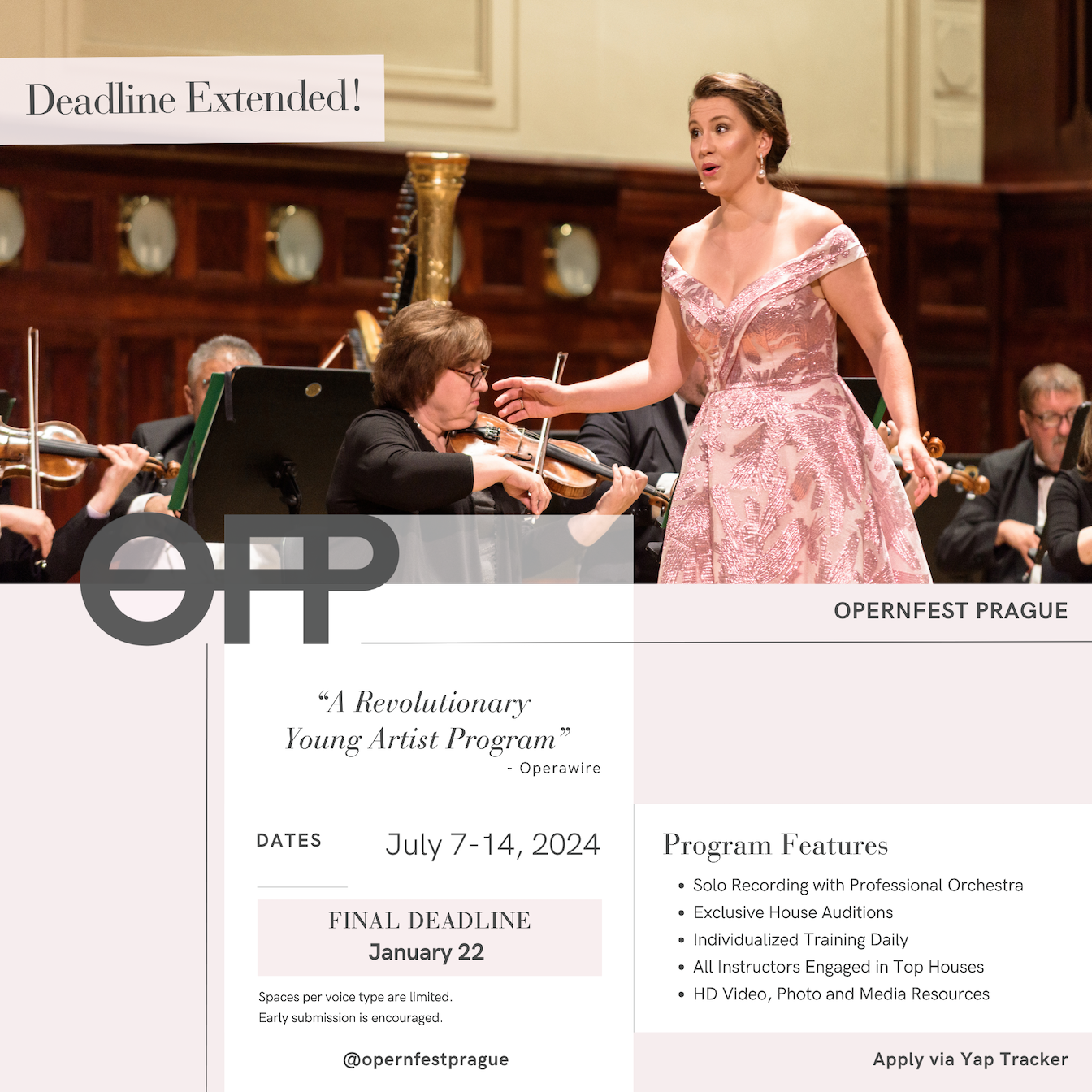 YAP Tracker :: Opernfest Prague 2024: Professional European Orchestral ...