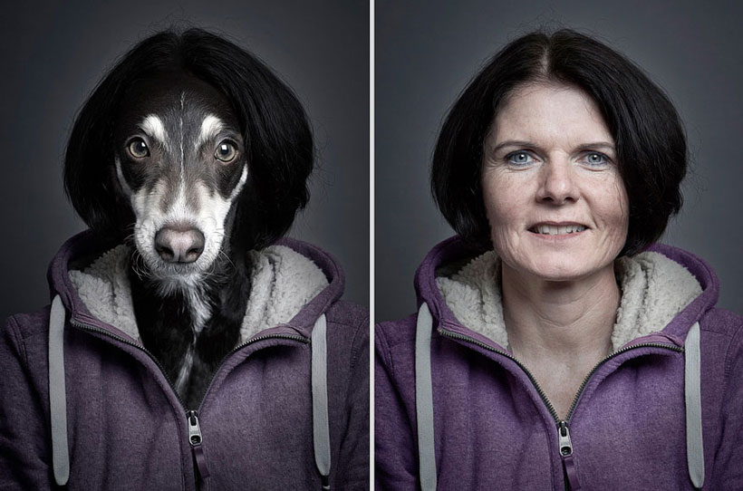 Underdogs: photos that highlight the similarities between man and dog ...