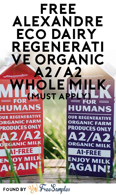 FREE Alexandre Eco Dairy Regenerative Organic A2/A2 Whole Milk (Mom ...
