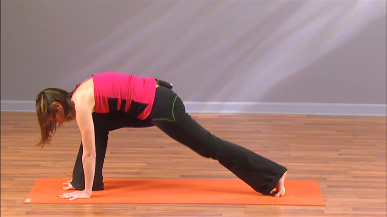 How to Step Forward from Downward Facing Dog