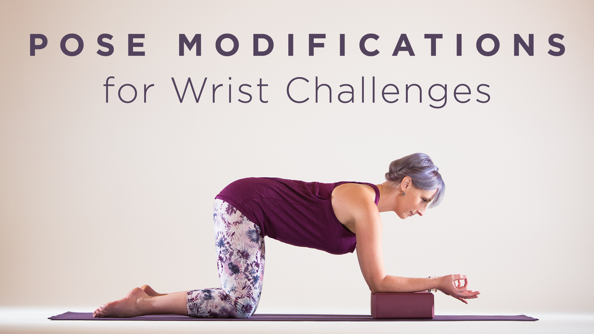 Pose Modifications for Wrist Challenges