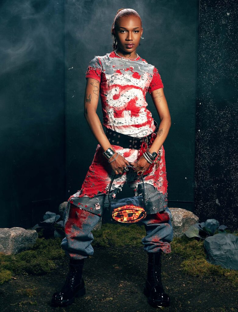 DIESEL SS24 Runway Show collection Samurai Farai and Nkuley