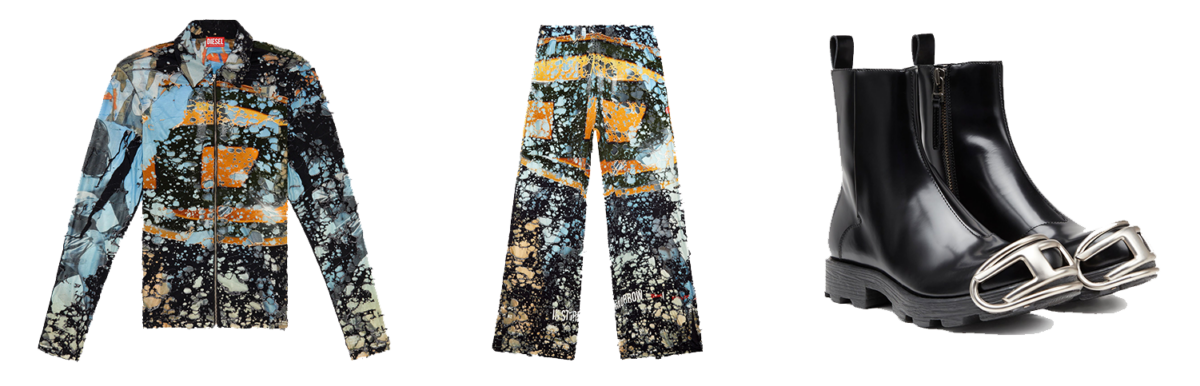 DIESEL SS24 Runway Show collection Samurai Farai and Nkuley