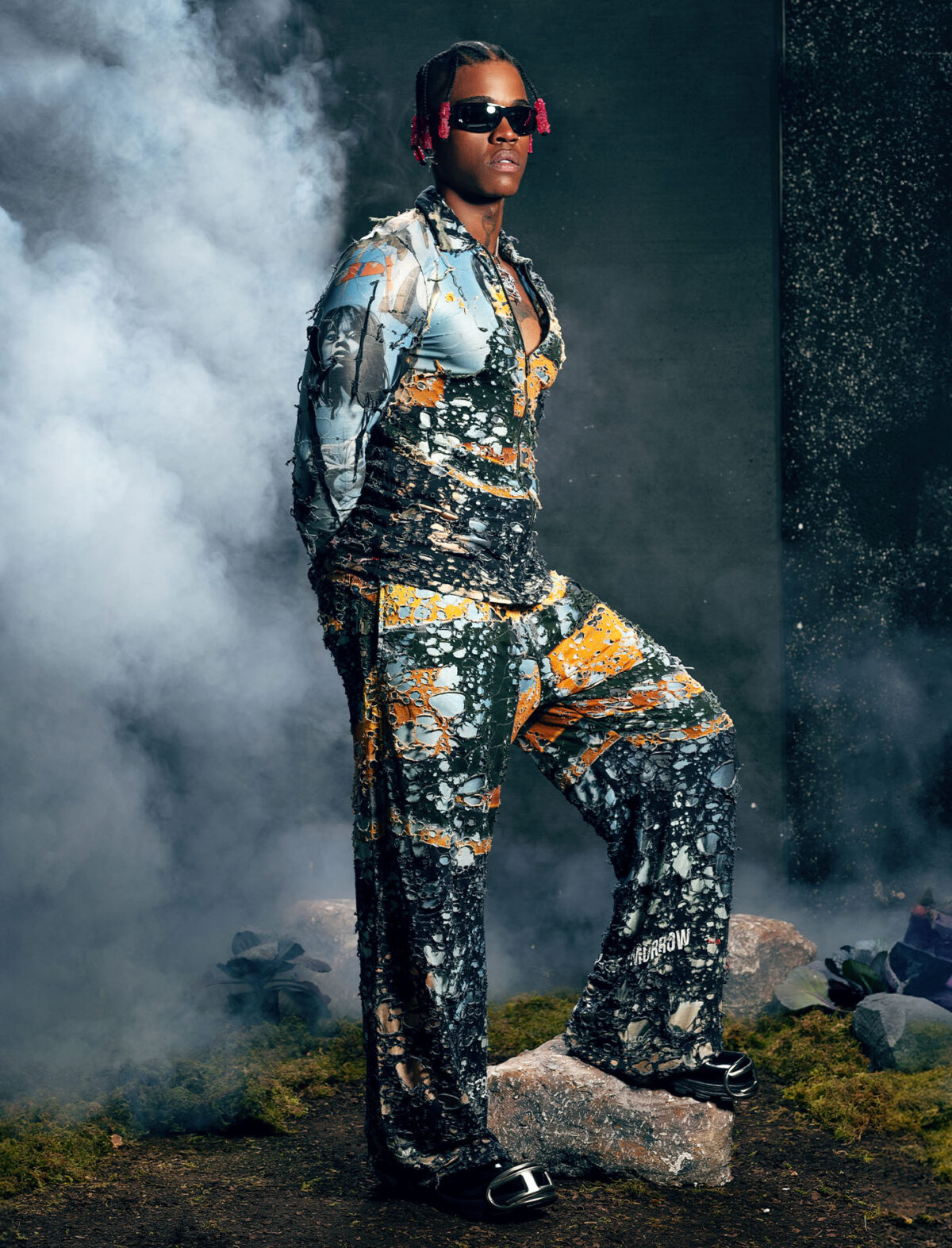 DIESEL SS24 Runway Show collection Samurai Farai and Nkuley