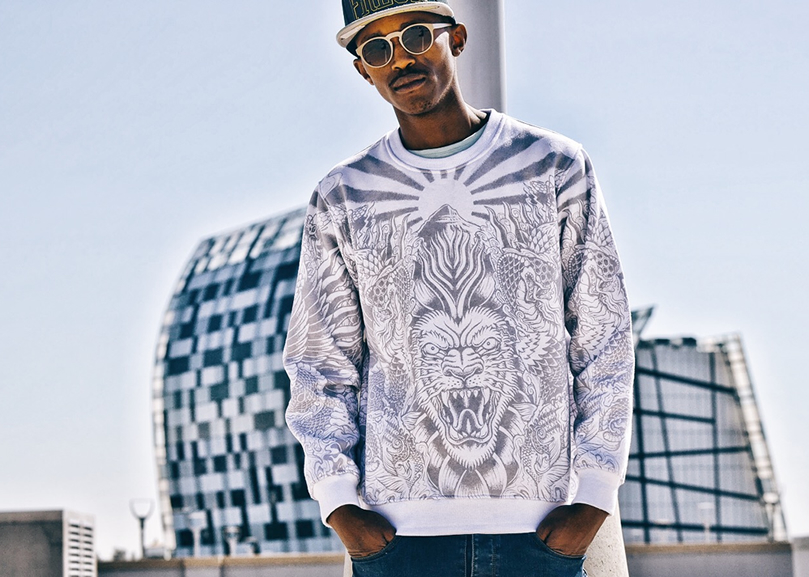 SHESHA Style Base #1 : Butan Wear “Wax Camo” & “Za-Kuza” Crewneck ...