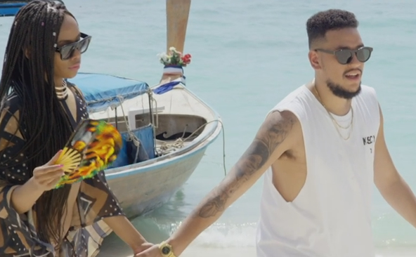 AKA & Bonang Matheba make out in 'The World is Yours' music video ...
