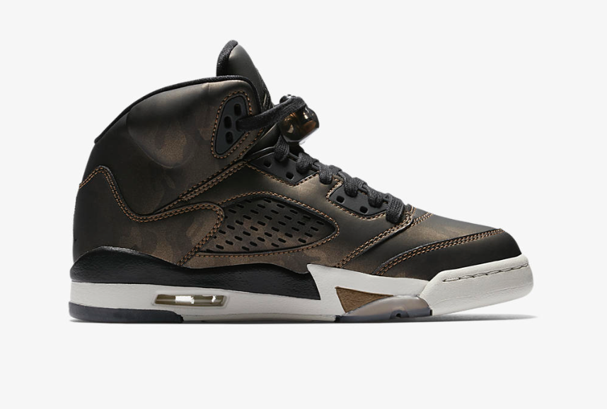 WHERE TO BUY: Air Jordan 5 Premium Heiress “Metallic Field” this ...