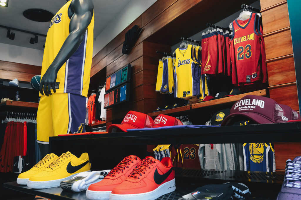 A LOOK AT: Nike's NBA Merchandise at Shesha Store - Sandton City ...