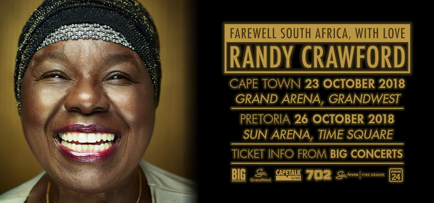 Randy Crawford to perform in South Africa in October - YOMZANSI ...