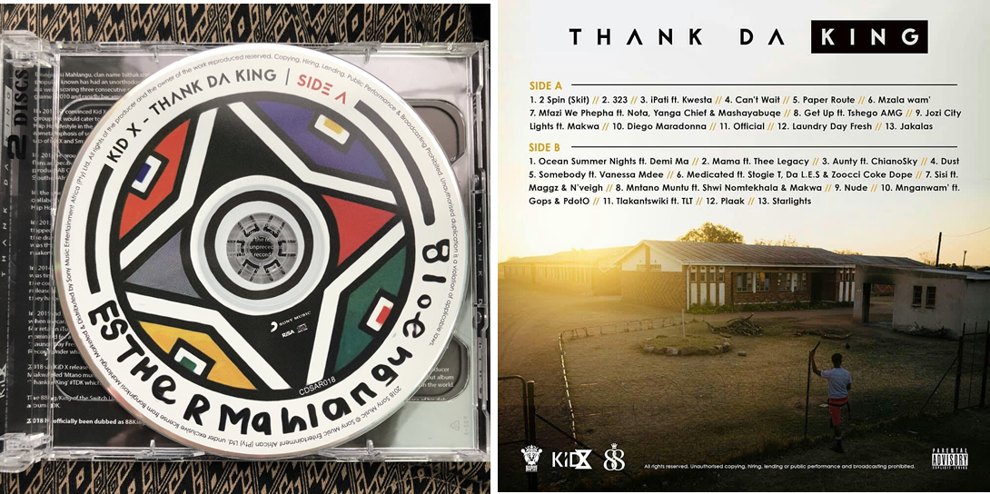 STREAM: Kid X releases debut album 'Thank Da King' - YOMZANSI ...