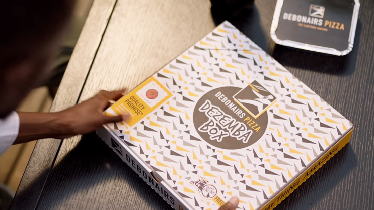 WATCH: Debonairs Pizza launches 'Ke Dezemba Box' - YOMZANSI ...