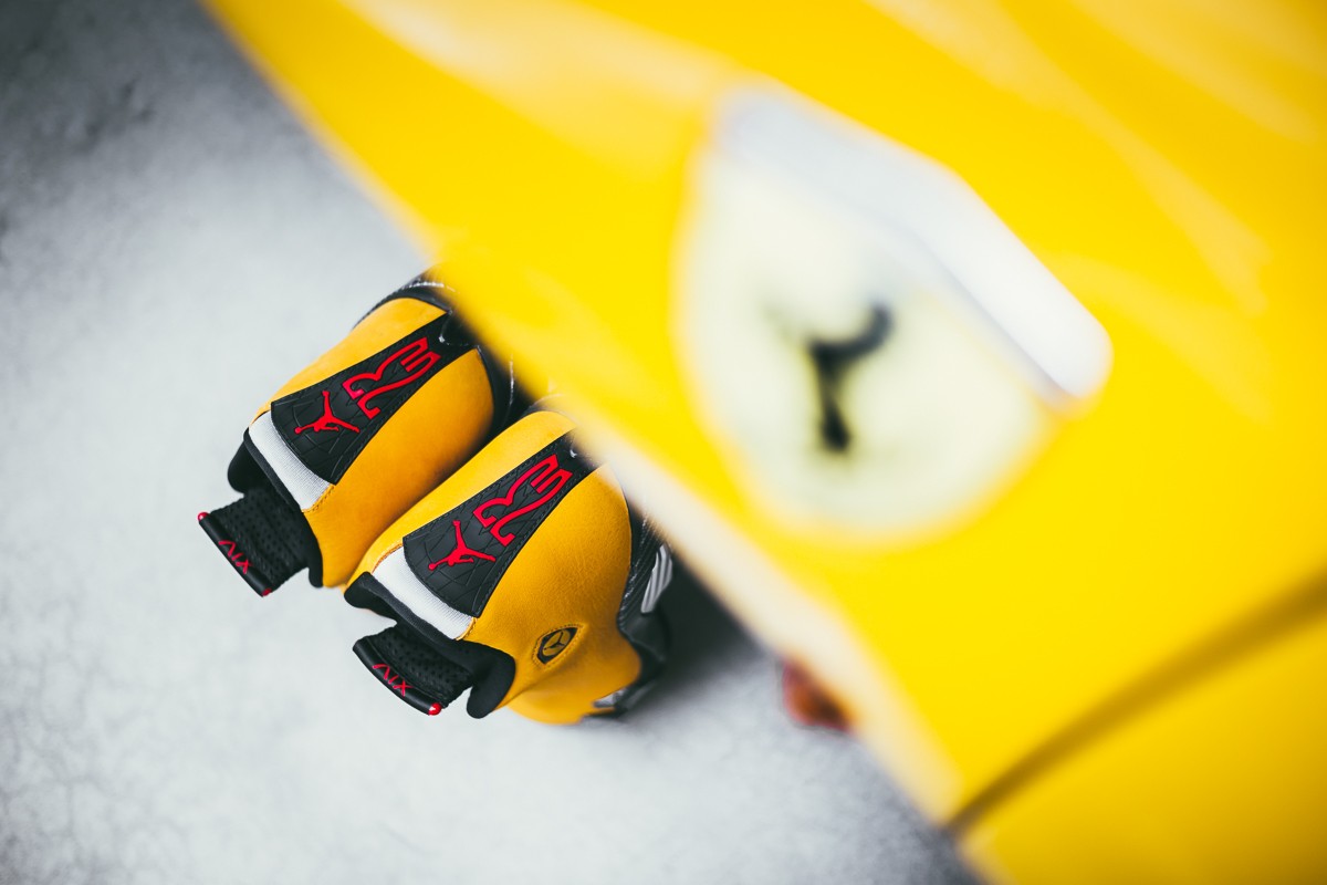 WHERE TO BUY: the "Yellow Ferrari" Air Jordan 14 this Saturday ...