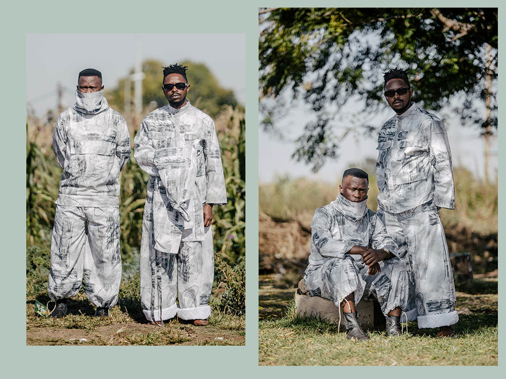 A LOOK AT: N.o.t.e Collection Lookbook 'Mangolian in Soweto' shot by ...
