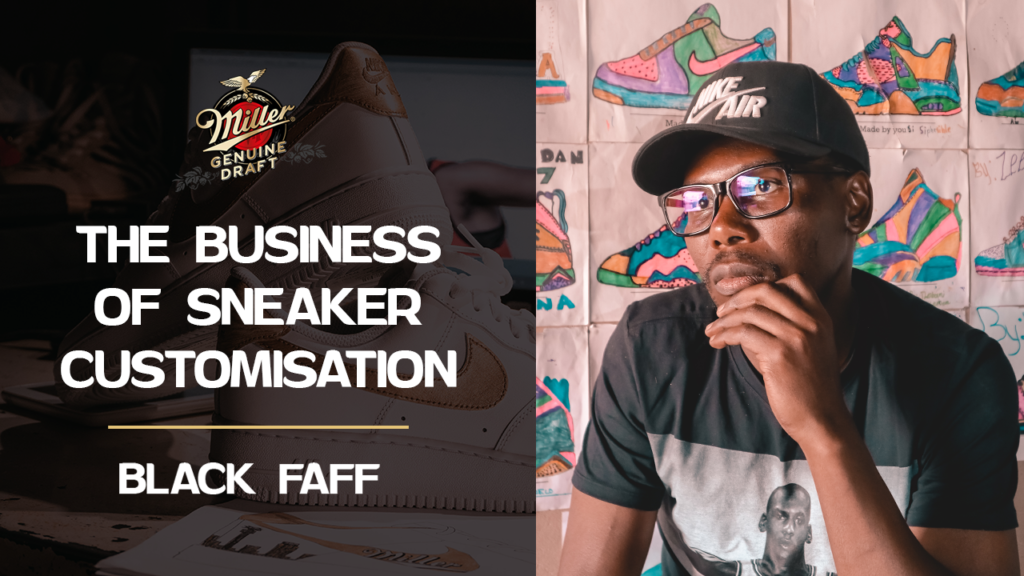 #YMZStories: The Business of Sneaker Customisation - Black Faff ...