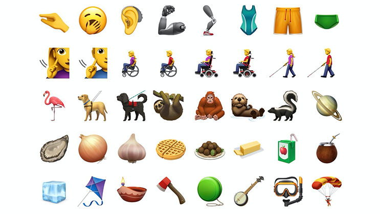 Apple's new Emojis includes mix skin tones, yawning face, disability ...