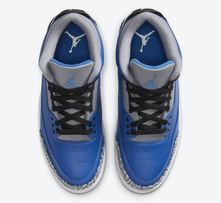 Don't sleep on this Air Jordan 3 "Blue Cement" releasing this weekend ...