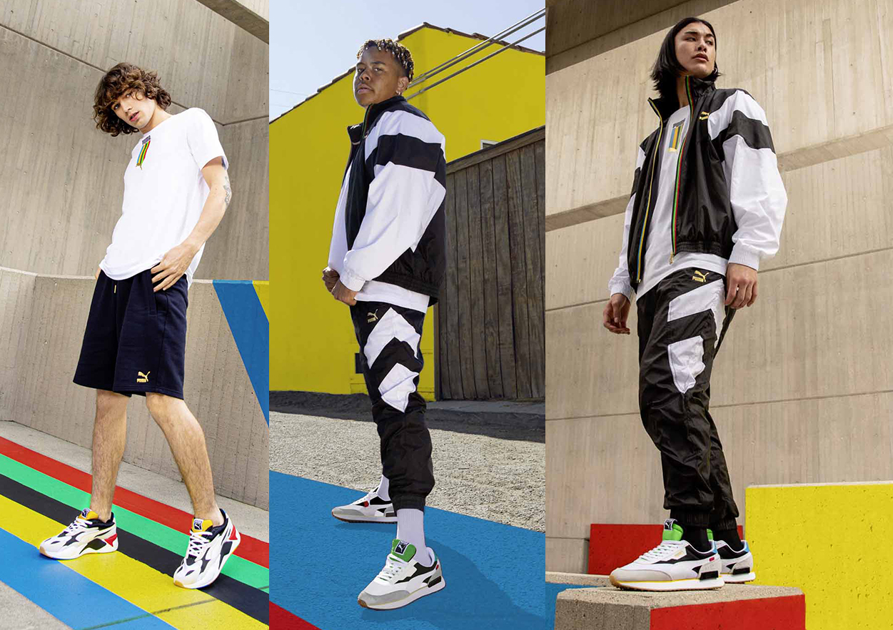 PUMA drops a clean unisex 'Unity Collection' with colour-blocking vibes ...