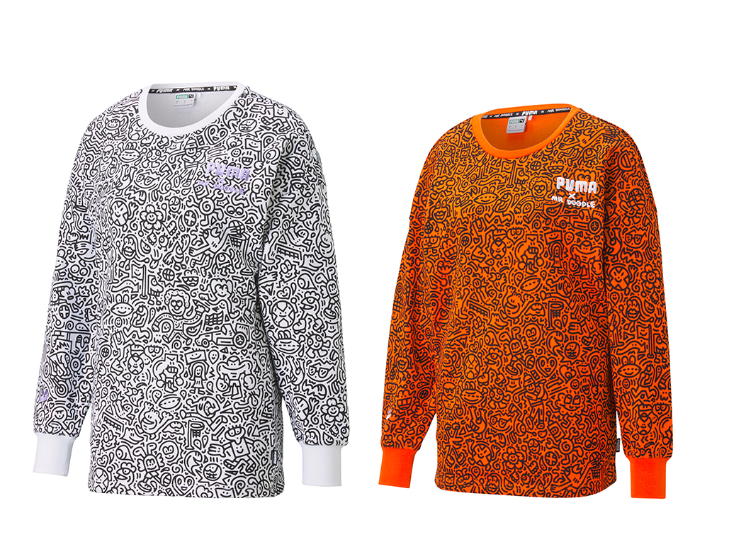 PUMA teams up with Mr. Doodle for a special footwear and apparel ...