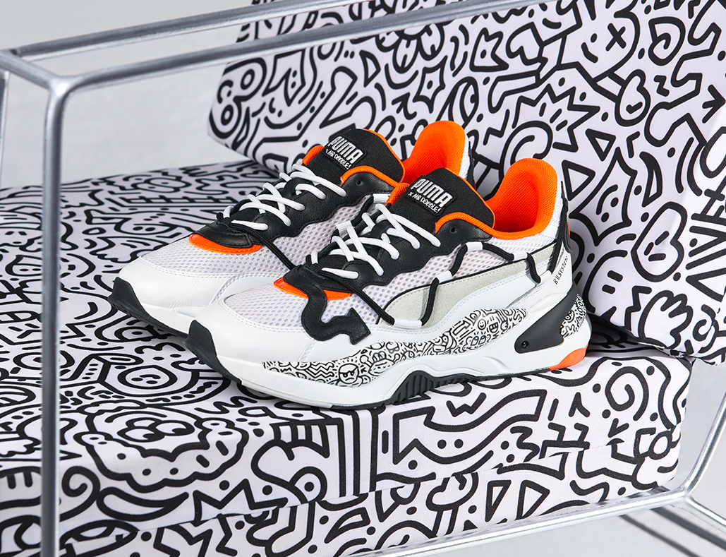 PUMA teams up with Mr. Doodle for a special footwear and apparel ...