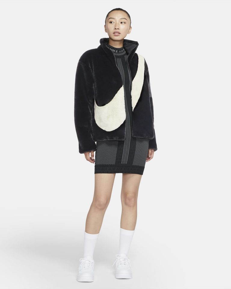 Here's a look at the upcoming Nike Faux Fur Jacket collection ...