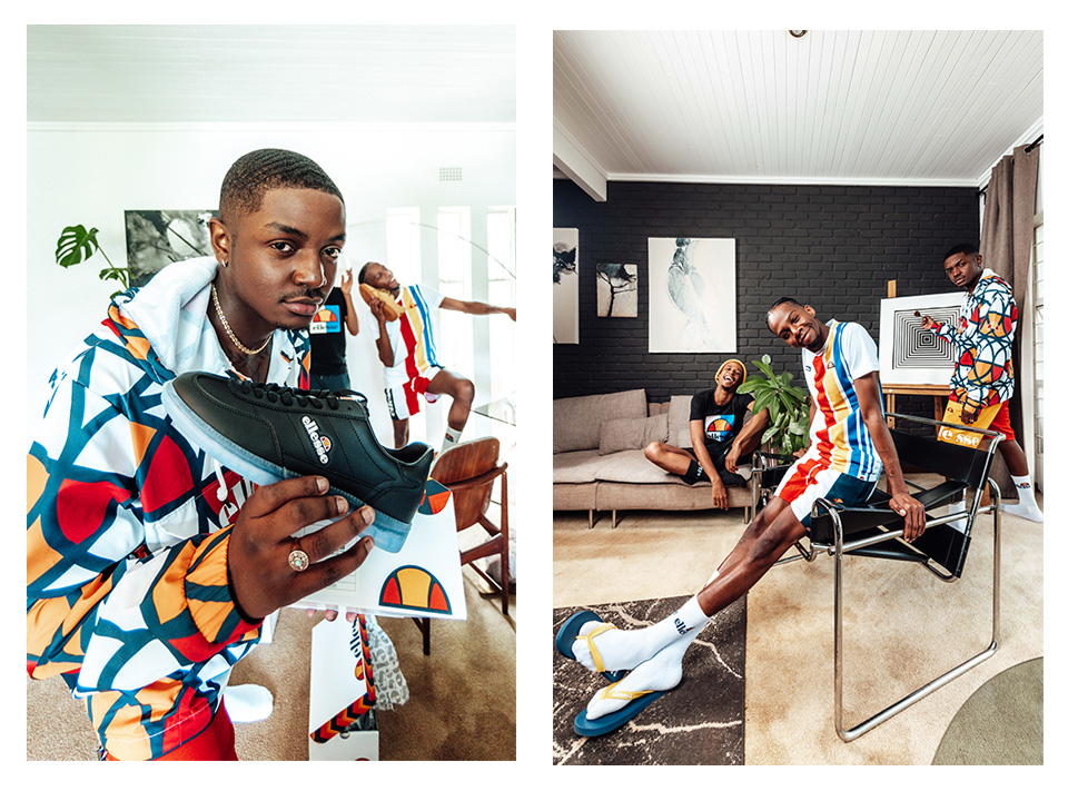 Draper features in new Ellesse campaign - YOMZANSI. Documenting THE CULTURE