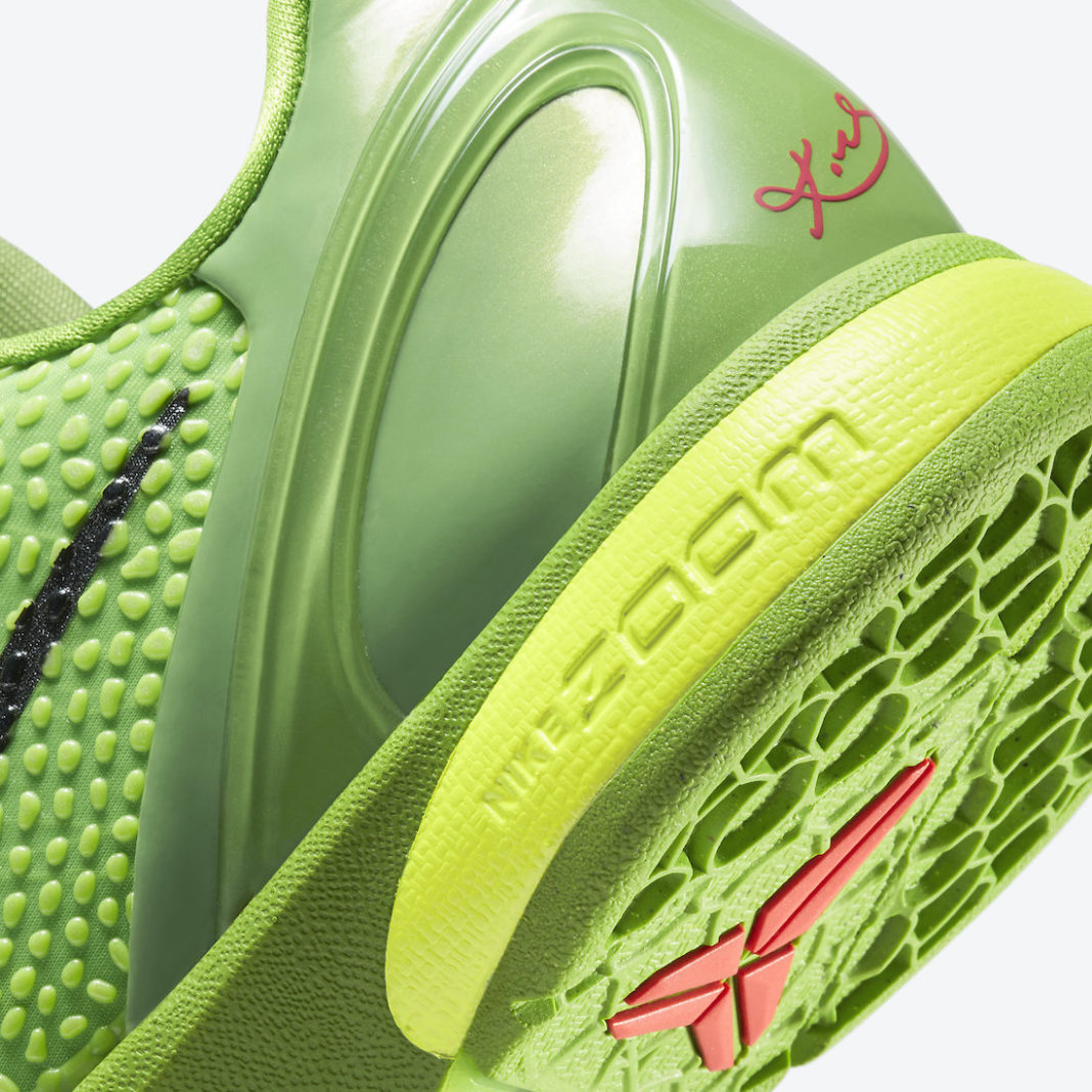 The Nike Kobe 6 Protro “Grinch” is releasing just after Christmas ...