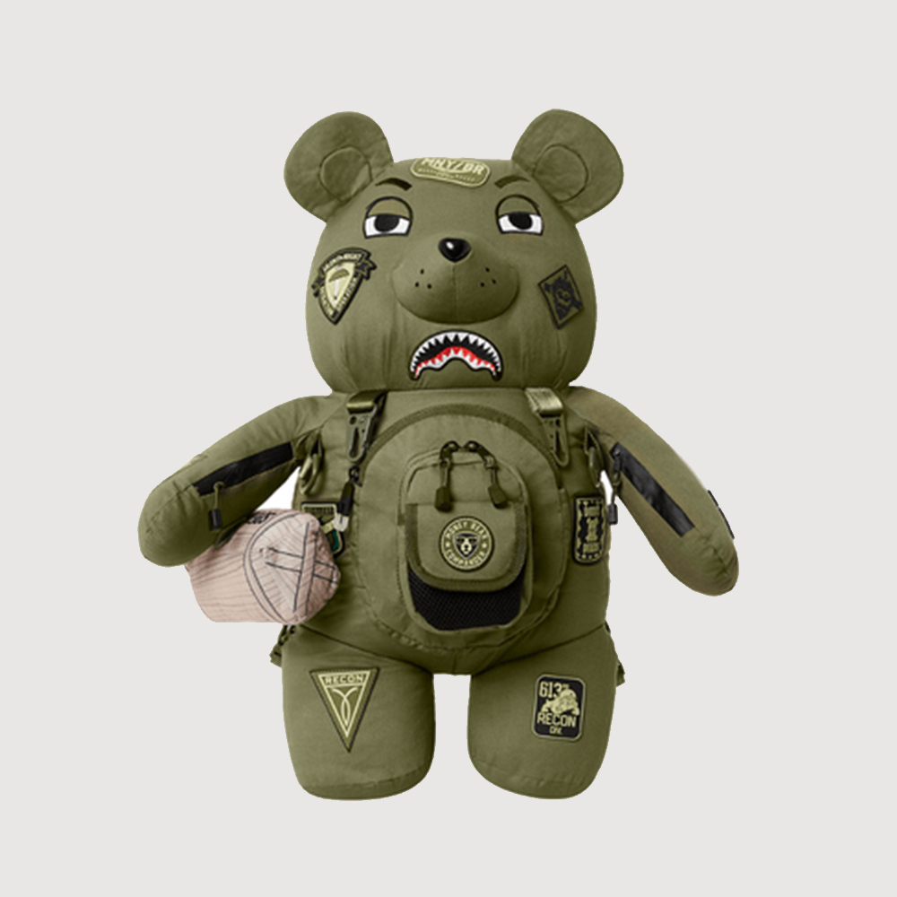 Sprayground Bear backpack, PUMA Knitted Polo, and more