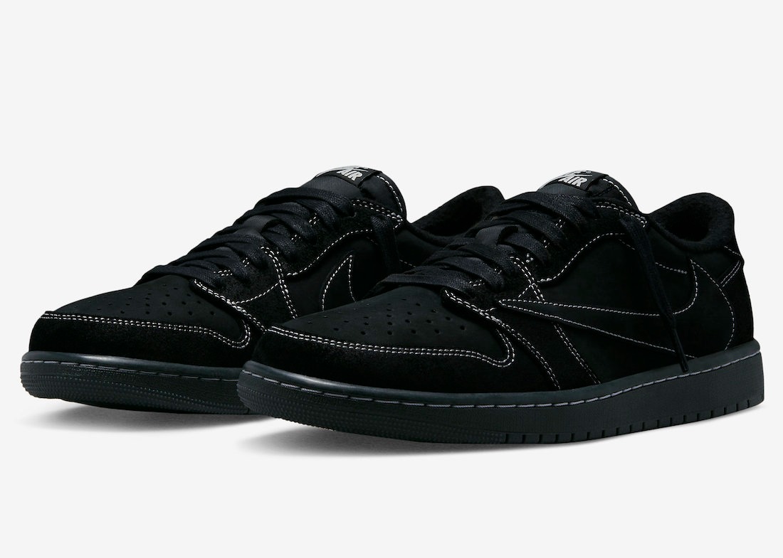 Travis Scott x Air Jordan 1 Low OG “Black Phantom”