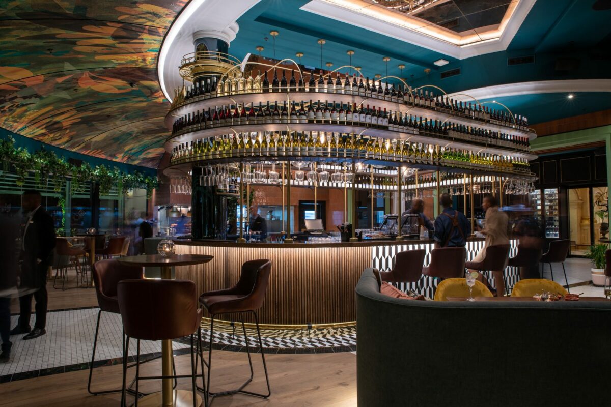 Newly opened Reign restaurant at Emperors Palace