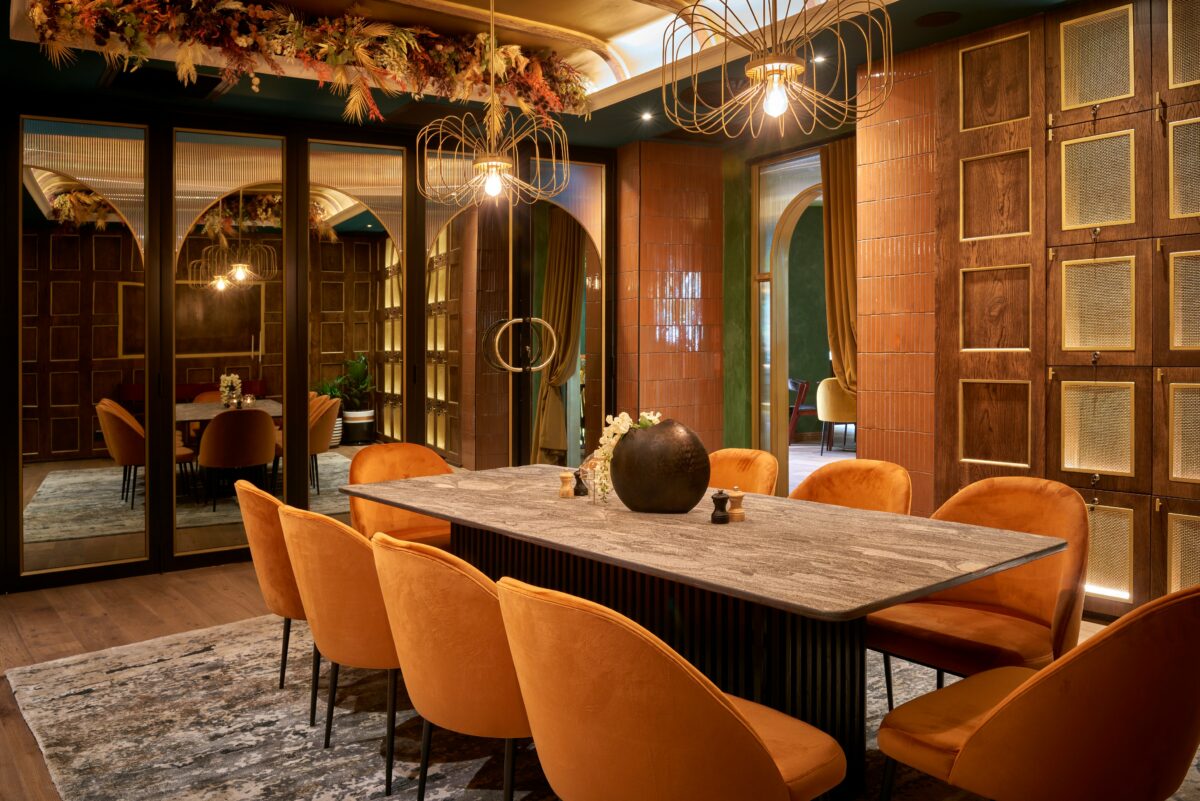 Newly opened Reign restaurant at Emperors Palace