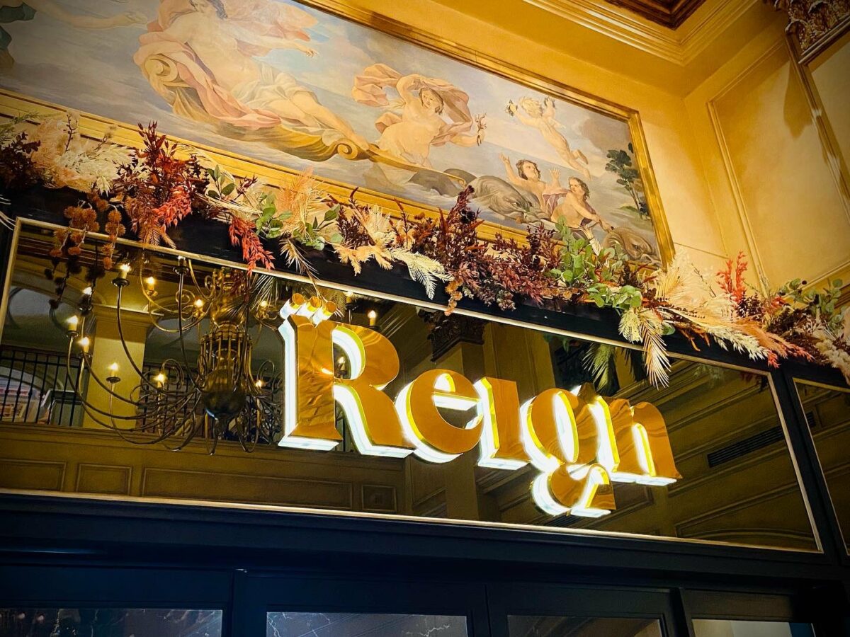 Newly opened Reign restaurant at Emperors Palace