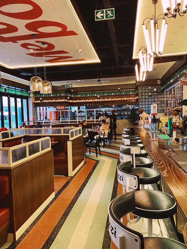 New restaurant Fugazzi @ Rosebank The Zone