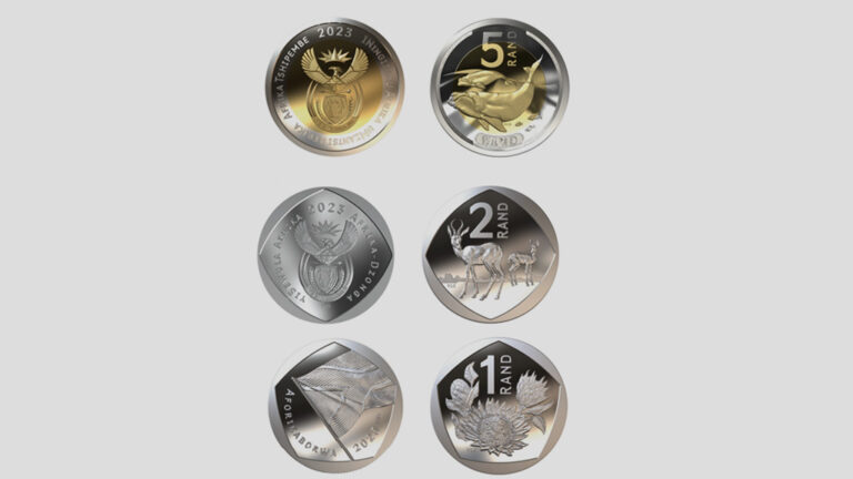 New coins for South Africa