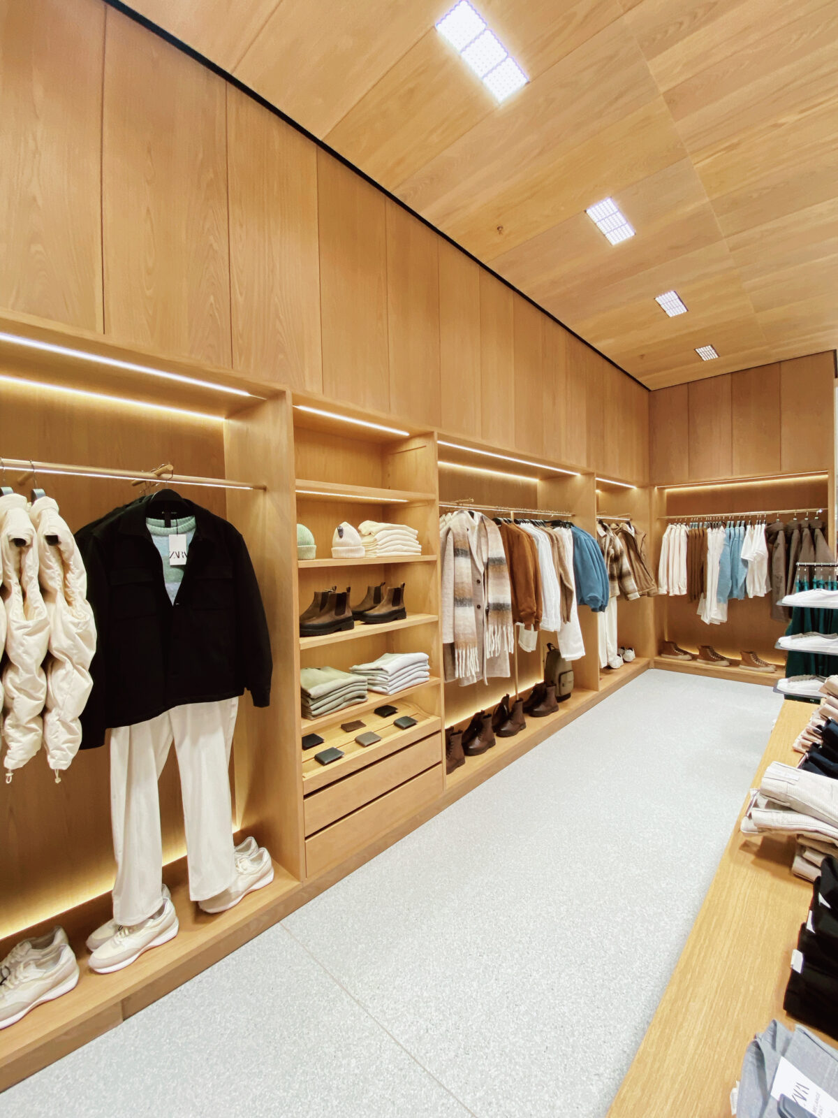 The newly refurbished ZARA store at Sandton City