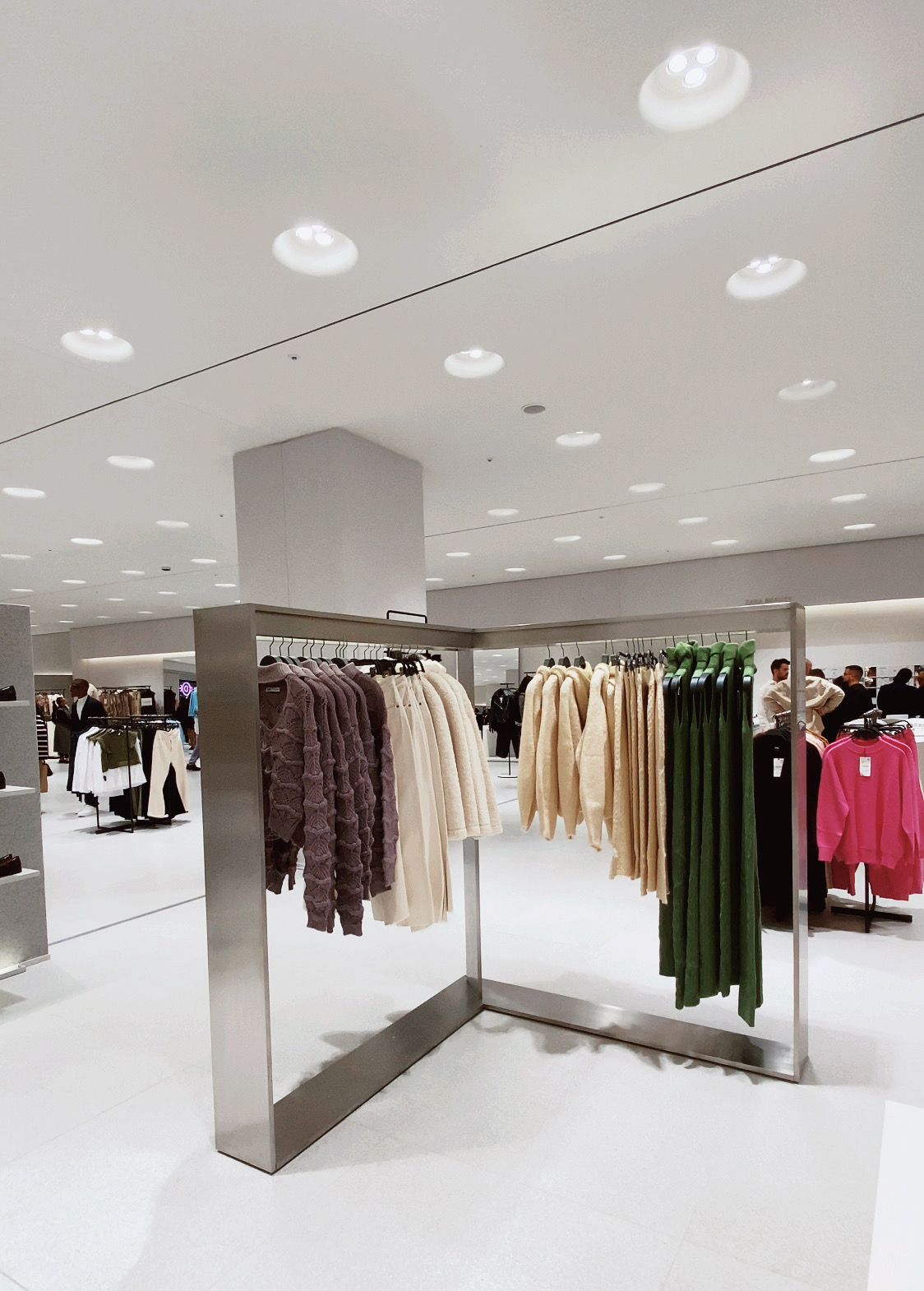 The newly refurbished ZARA store at Sandton City