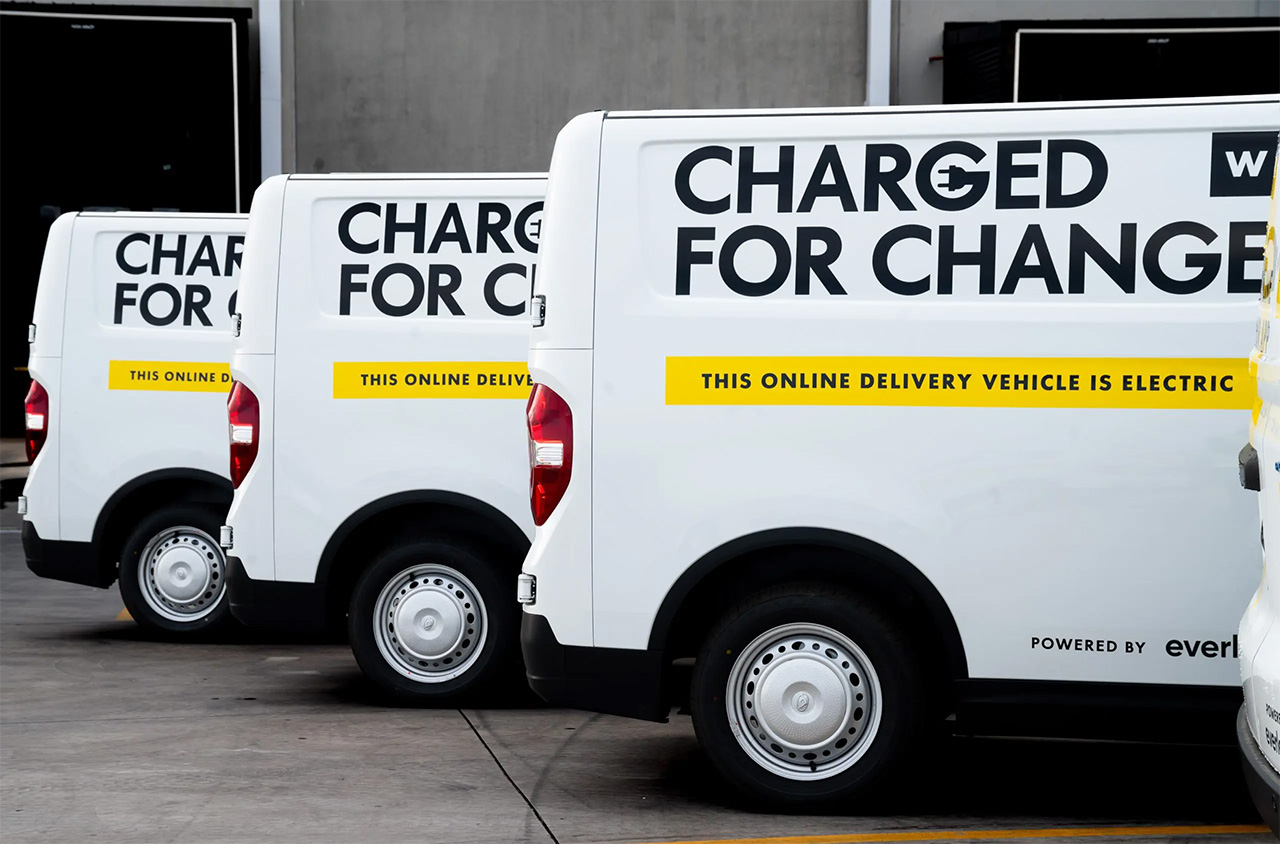 Woolworths launches electric delivery vehicles