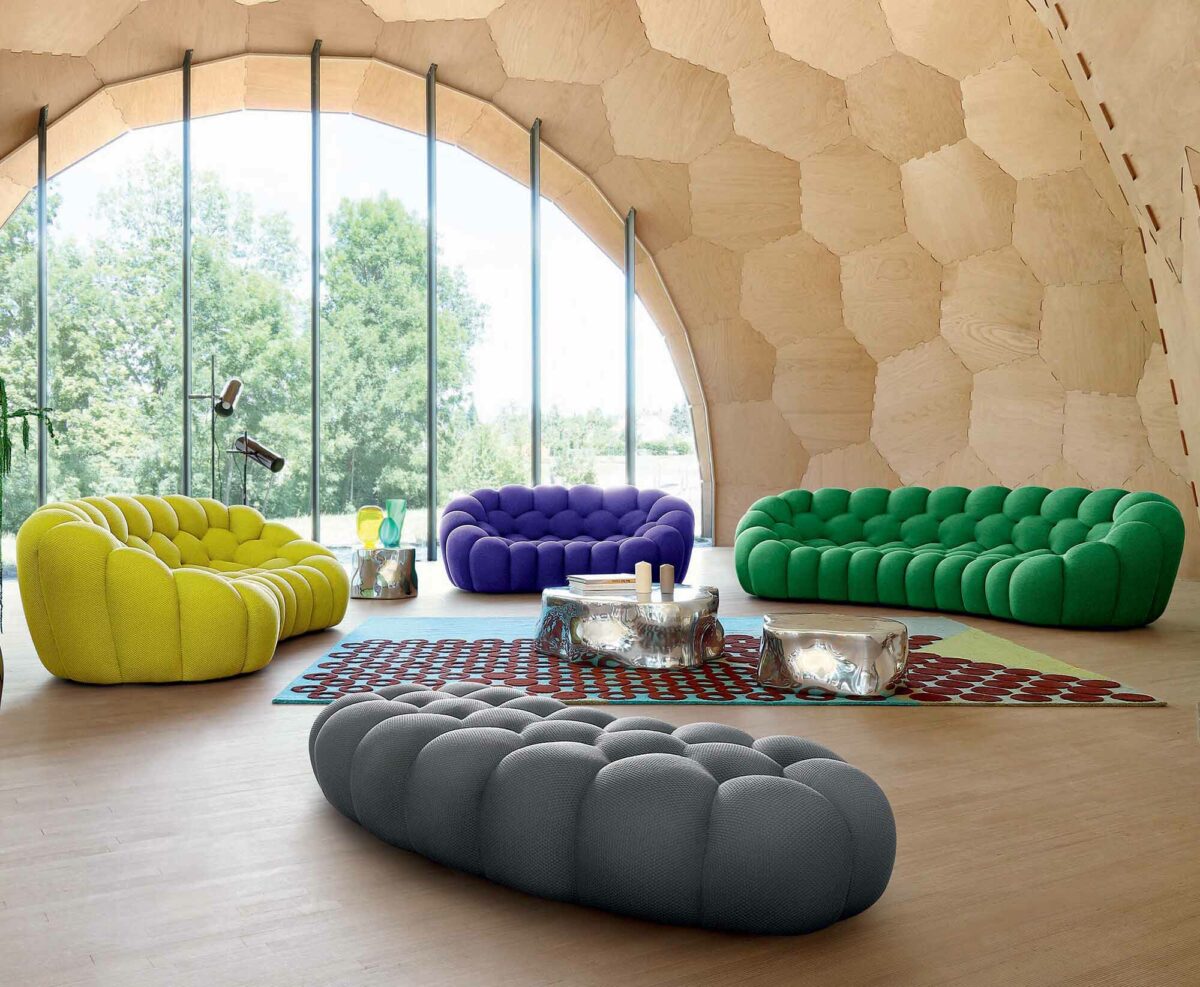 Sacha Lakic's bubble sofa worth over 100K