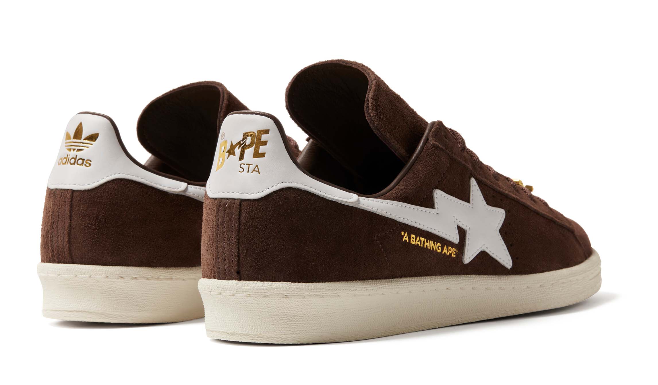 adidas × BAPE 30th Anniversary Campus 80s “Brown”