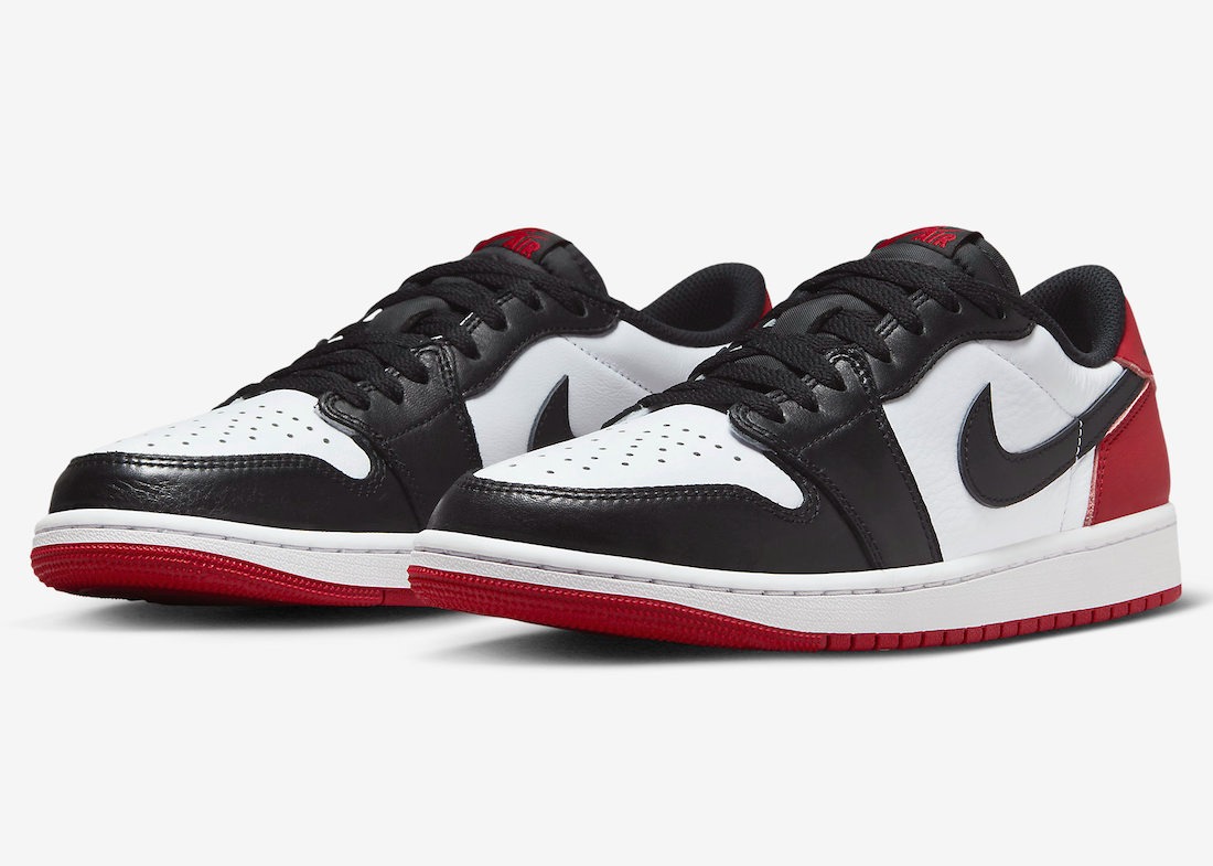 Air Jordan 1 Low OG 'Black Toe' and 'NC to Chi' Release Date