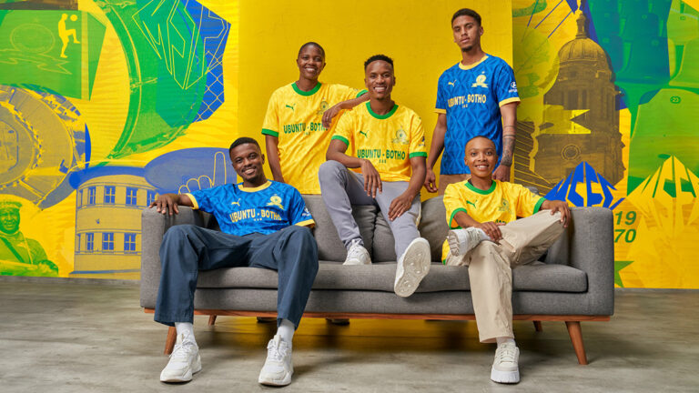 PUMA x Mamelodi Sundowns new kit 23-24 season