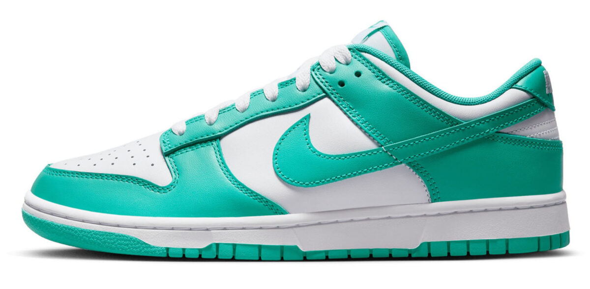 Nike Dunk Low "Clear Jade", New Balance Warped Runner V1