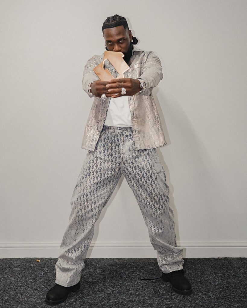 Burna Boy's 'I Told Them' No. 1 album on the UK’s Official Chart