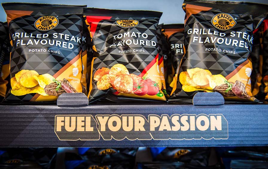 Kaizer Chiefs launches new snack range