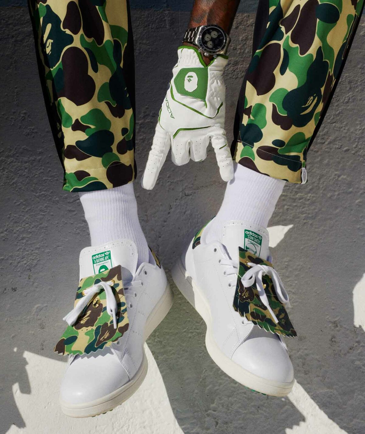 BAPE x adidas Golf 30th anniversary collection