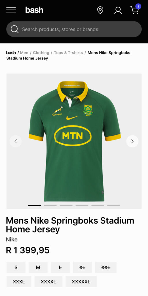 Nike reported to Competition Commission over Springbok jerseys