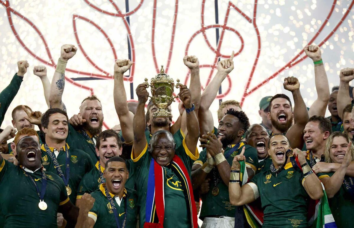 Bespoke Louis Vuitton trunk for Springboks trophy