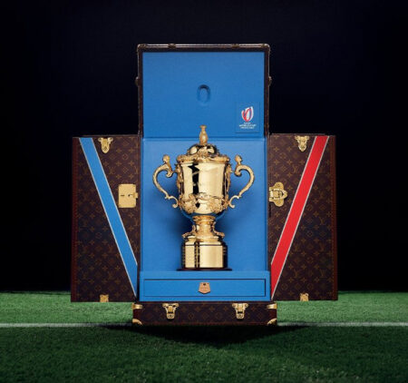 Bespoke Louis Vuitton trunk for Springboks trophy